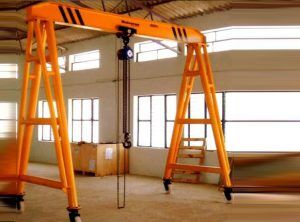 Portable Gantry Cranes Manufacturer | Semi Portal | Overhead Crane ...